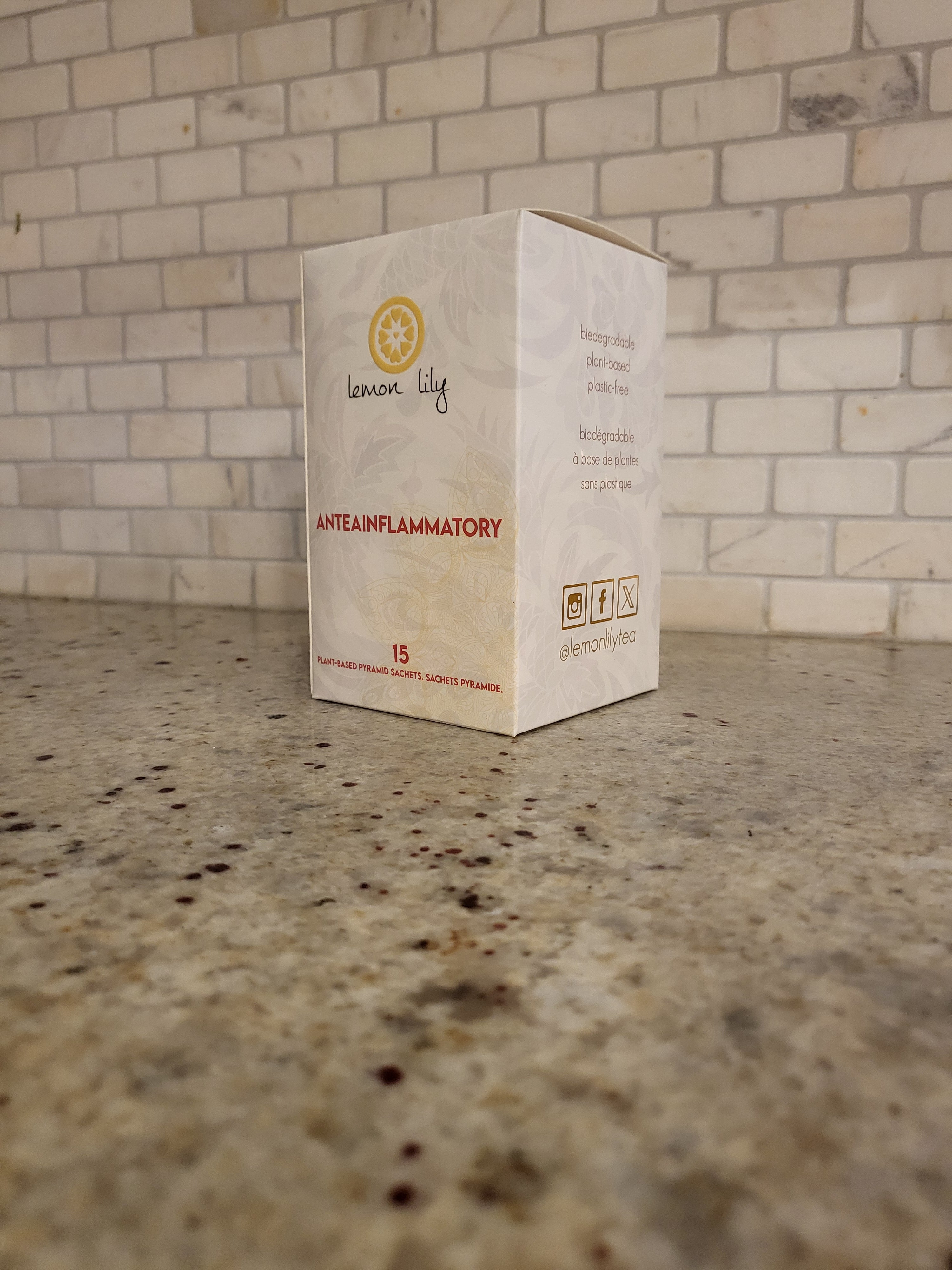 AnTeaInflammatory – Lemon Lily Organic Tea