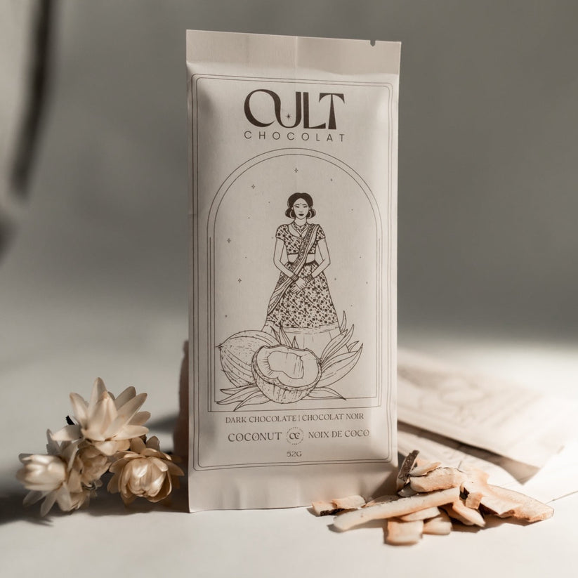 Cult Chocolat - Coconut Dark Chocolate – Lemon Lily Organic Tea